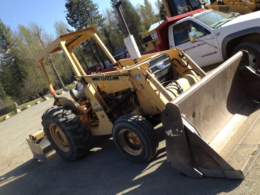 1985 Ford 545 Skip Loader, USED 1985 Ford 545 Skip Loader