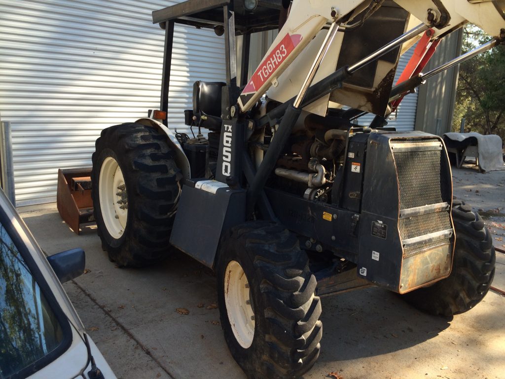 2004 Terex TX650 Skip Loader, Used 2004 Terex TX650 Skip Loader