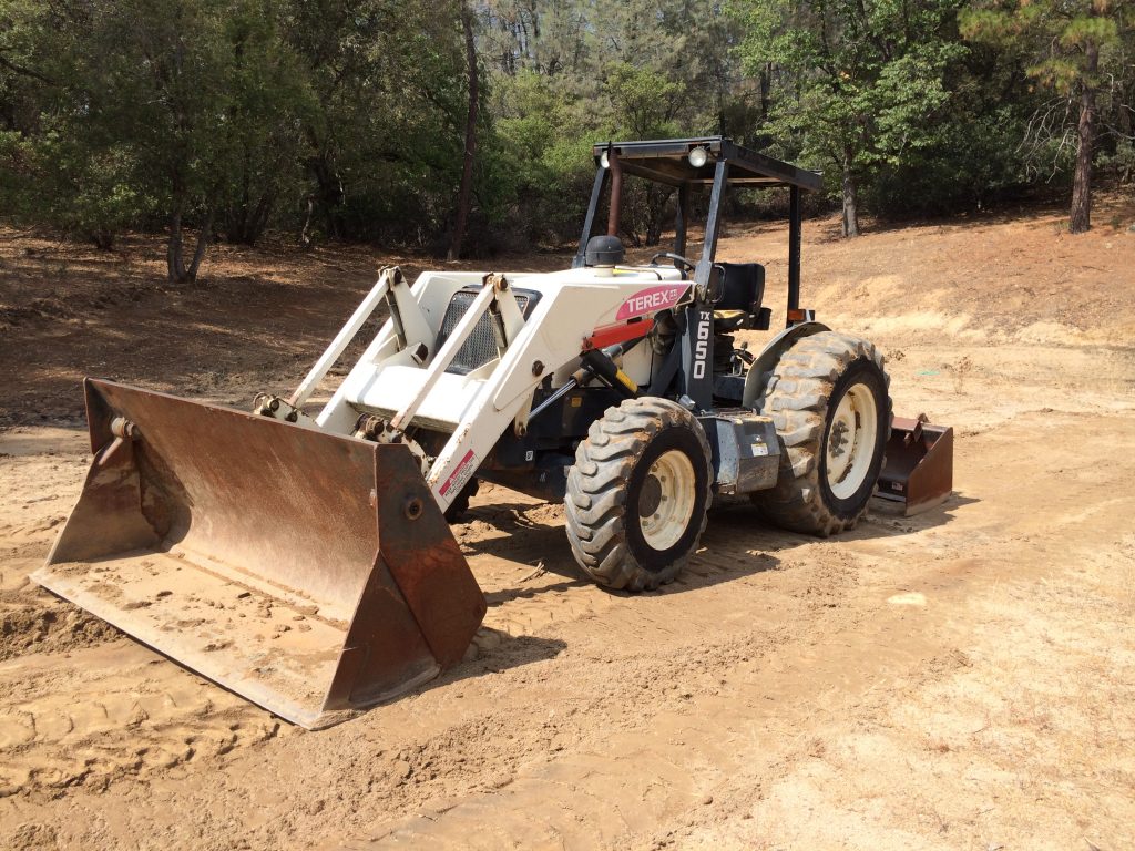 2004 Terex TX650 Skip Loader, Used 2004 Terex TX650 Skip Loader